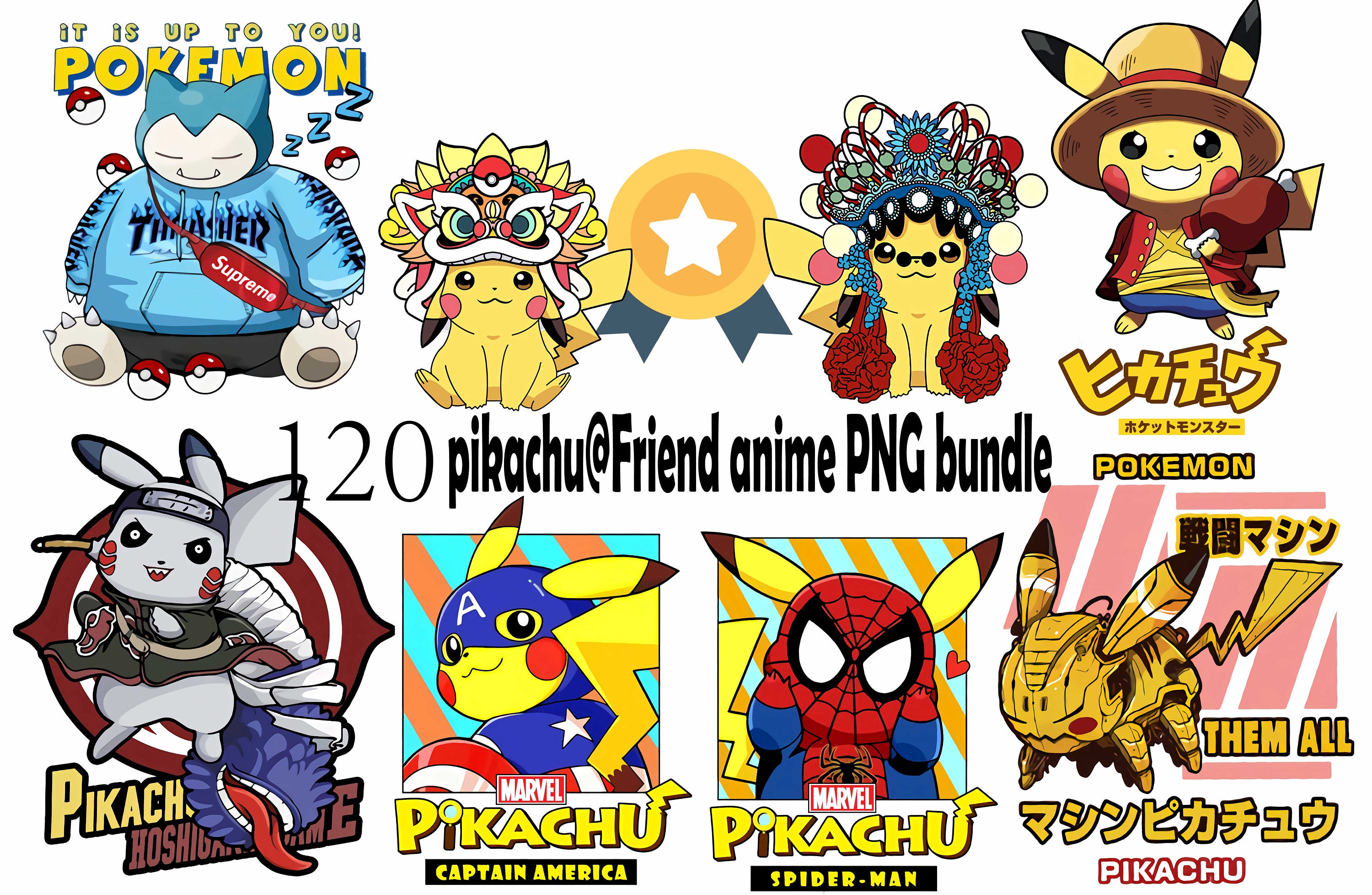 Pikachu Cosplay Extravaganza: Iconic Japanese Anime Characters 120- Png ...