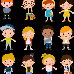 99kids Clipart Png,adorable Children Png,cute Kids Clipart,delightful ...