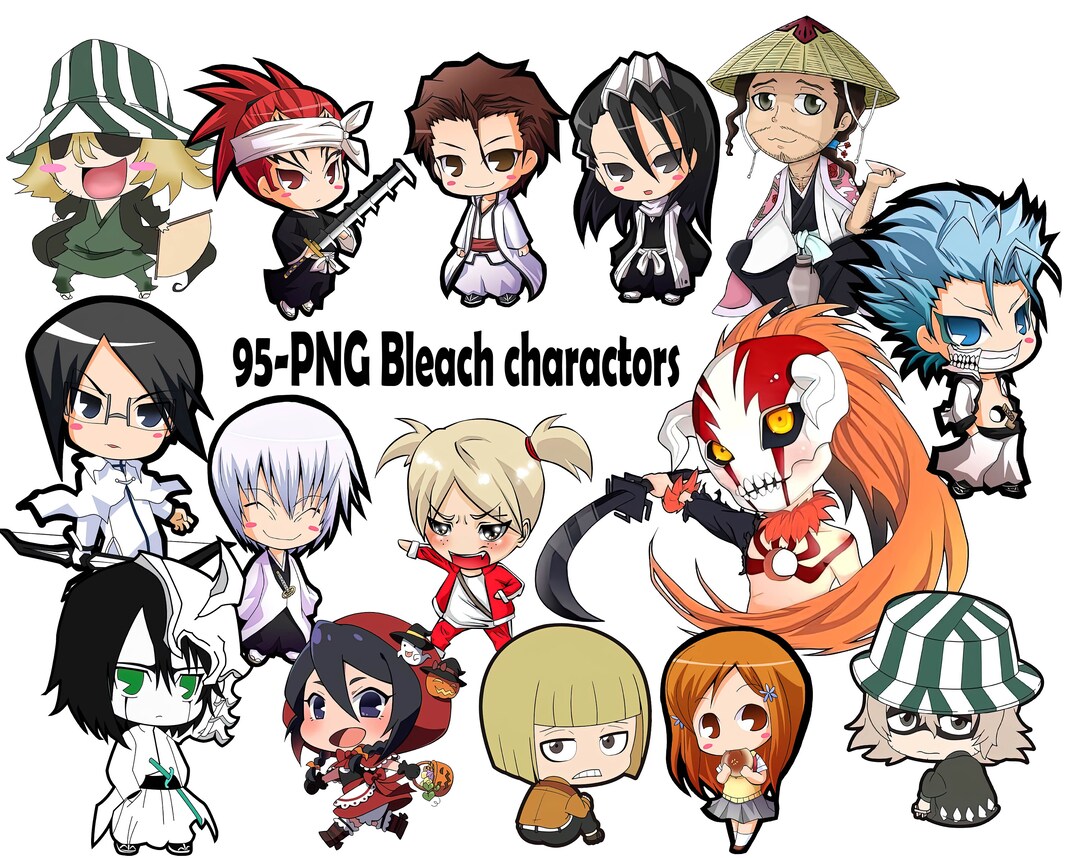 95png-anime Charactors Png , Anime Bundle PNG, Digital Download ...