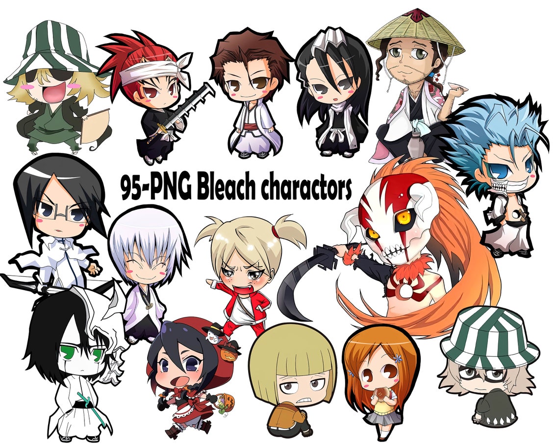 95png-anime Charactors Png , Anime Bundle PNG, Digital Download ...