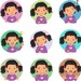 Expressive Children's Emotions Clipart Collection -54 Kids Emotion - Etsy