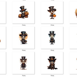 Get Spooky With Our Halloween Character Clipart Collection-43 Dolls+ ...
