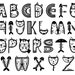Cat Alphabet & Numbers Clipart-elevate Your Designs With Our Purr-fect ...