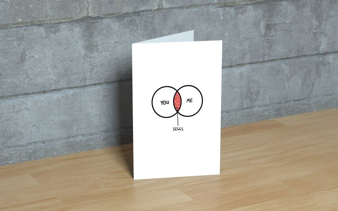 Valentine's Day Card Venn Diagram Love Connection Downloadable ...
