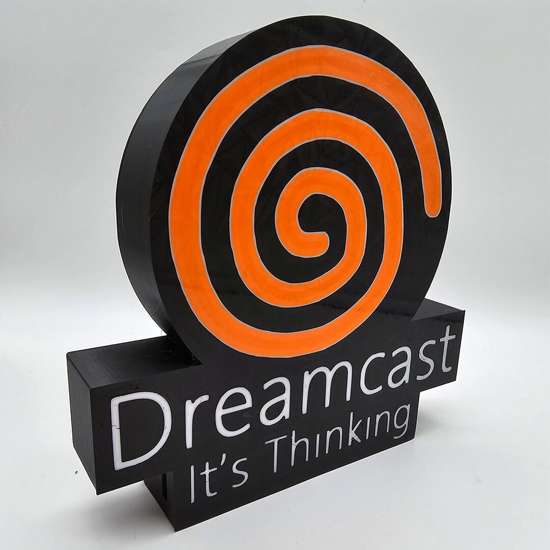 Sega Dreamcast it's Thinking LED Sign - Etsy