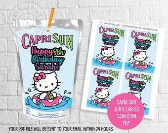 Personalized 12/20/35 Kitty Theme Cat First Birthday Cat - Etsy