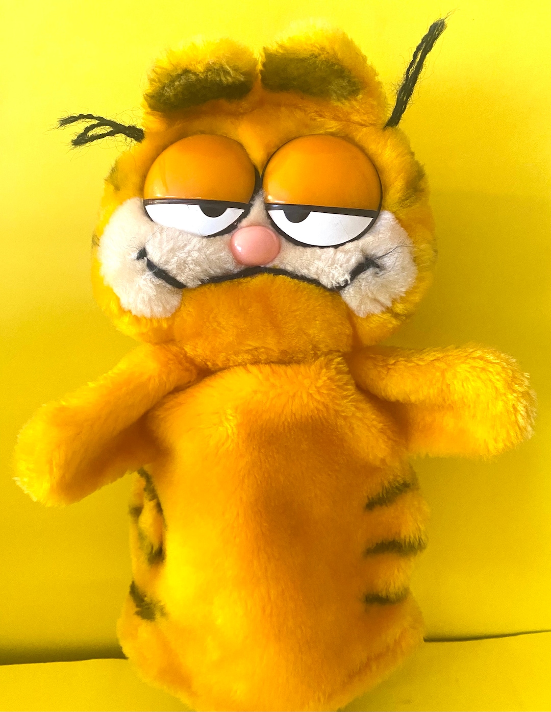 Extremely Rare Garfield Puppet Plush Toy, 70s - Etsy