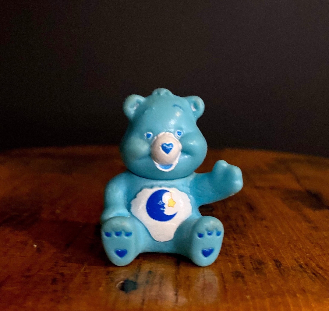 Bedtime Care Bear Blue Bedtime Care Bear Standing Figurine - Etsy