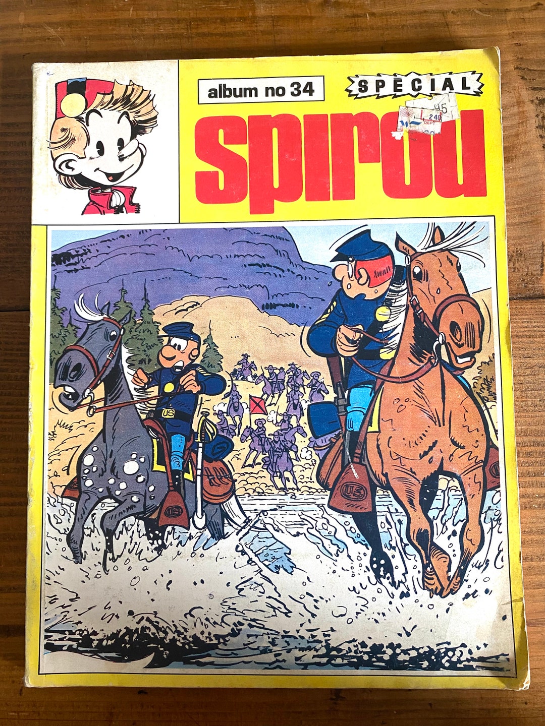 1982 Spirou Spécial Revue Album N.34, Granger Frères Edition , Montreal, Canada - Etsy