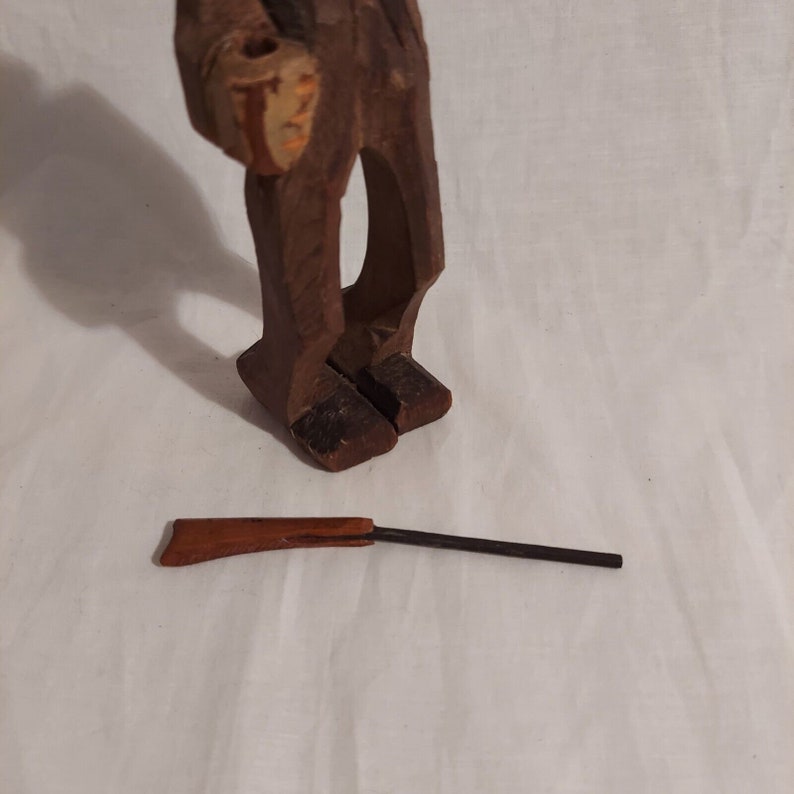 Folk Art Carved Old Time Primitive Cowboy Hillbilly Rifle Wood - Etsy