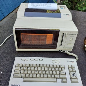 Magnavox Video Writer 350 Word Processor Disks Ribbon Cartridges 1987 ...
