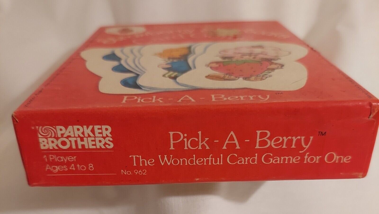 Strawberry Shortcake Pick A Berry Card Game Unpunched Shaped Cards ...