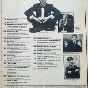 Life Magazine 1986: the Year in Pictures - Etsy