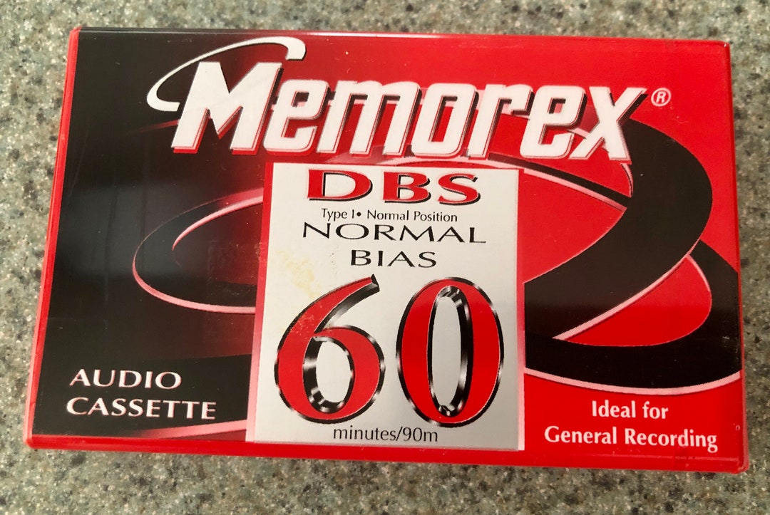 Memorex DBS 60 Sealed Blank Cassette Tape - Etsy