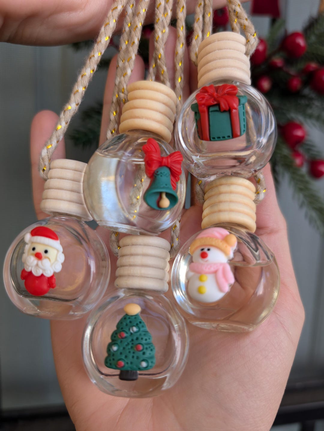 Car Diffuser Non Toxic Car Freshie Car Decor Hanging Auto Air Freshener ...