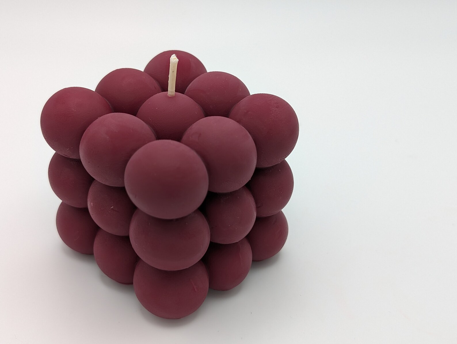 Bubble Candle Modern Cube Candle Home Decor Aesthetic Candle Coffee ...