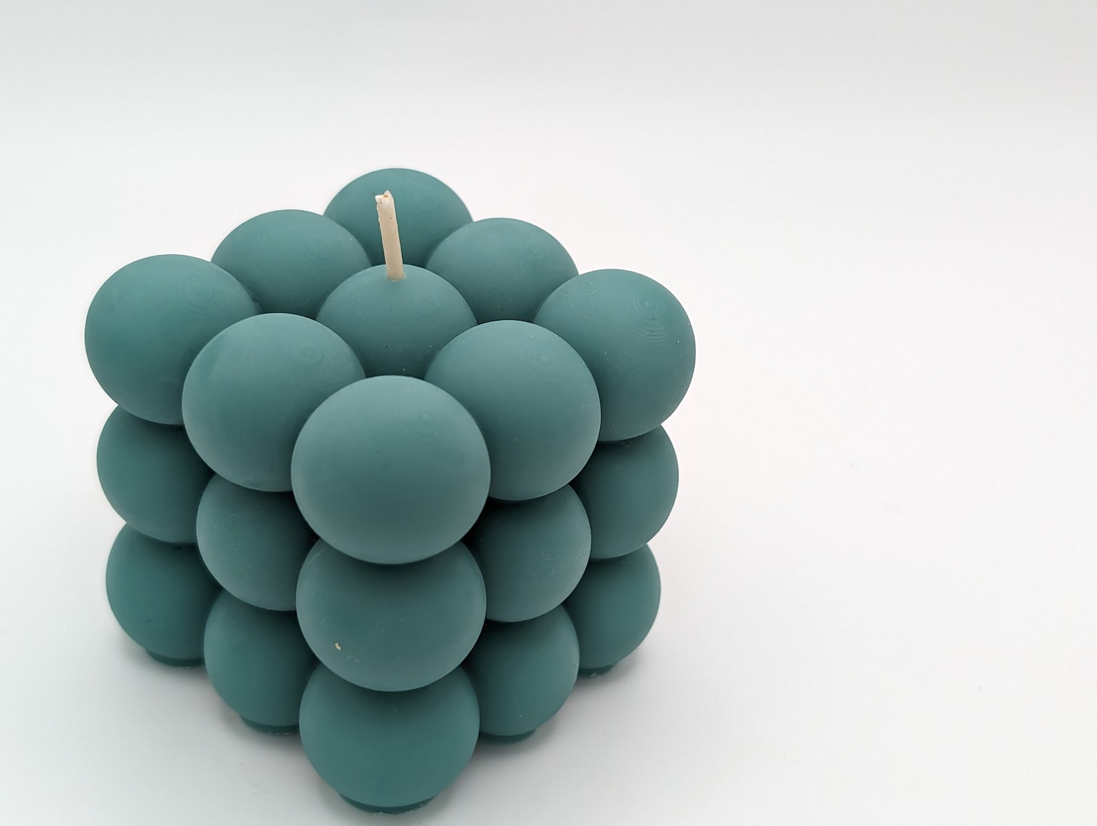 Bubble Candle Modern Cube Candle Home Decor Aesthetic Candle Coffee ...