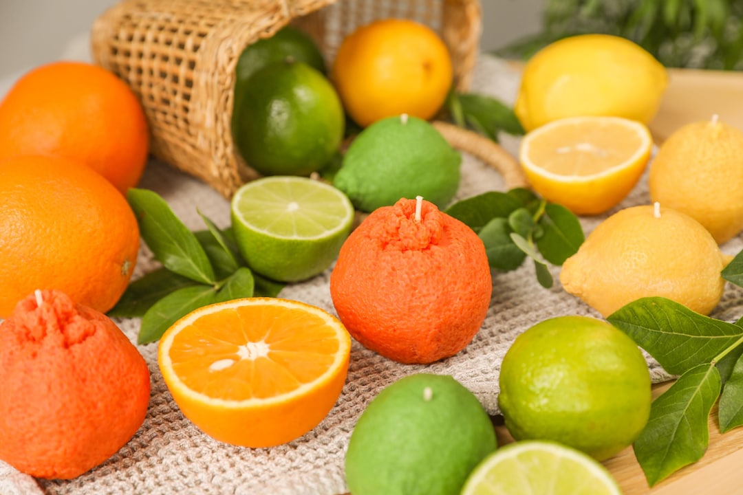 Citrus Candle Garden Party Candle Original Gift Food Candle Soy Wax ...