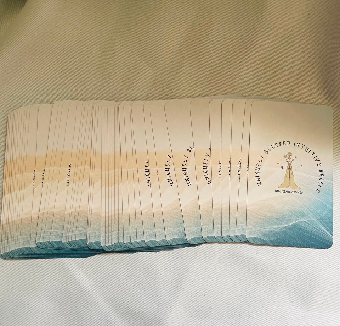 Uniquely Blessed Intuitive Oracle Cards |spiritual Journey| Growth ...