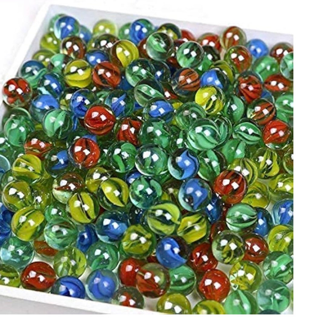 Glass Marbles 40-45piece + Crystal Jelly Water Balls 100 - Etsy