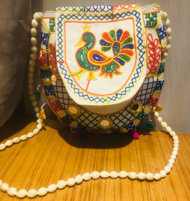 Handmade Dandiya Sticks 3 Set (6 Sticks) 39cm Length Each Stick + 1 Bag ...