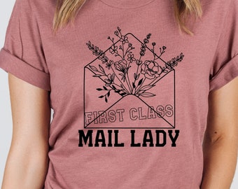 First Class Mail Lady - Etsy
