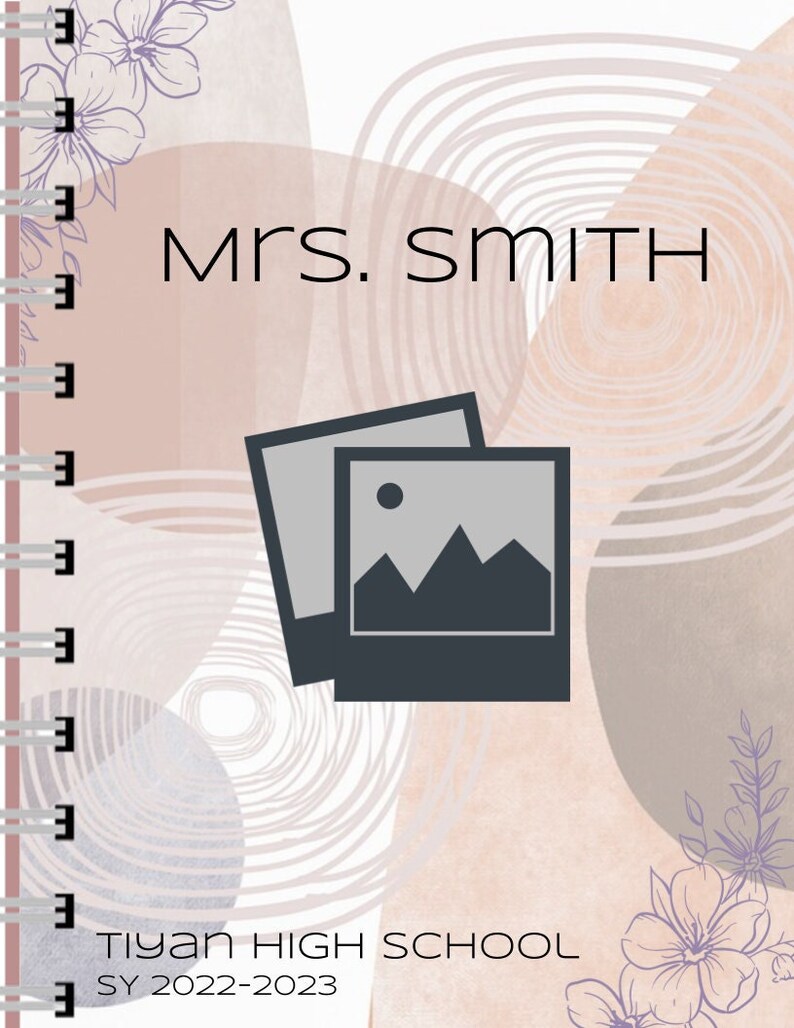 Boho-themed Teacher Planner SY 2022-2023 Digital & Completely Editable ...