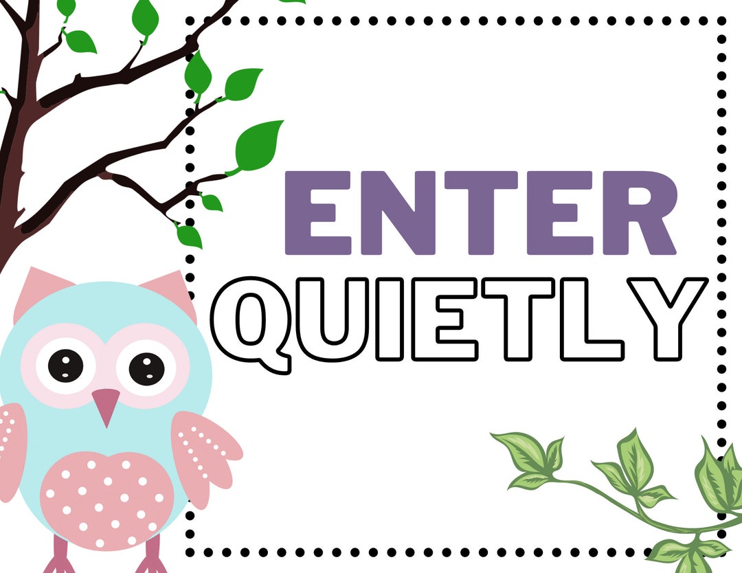 Owl-themed Classroom Expectations Signage - General - Etsy