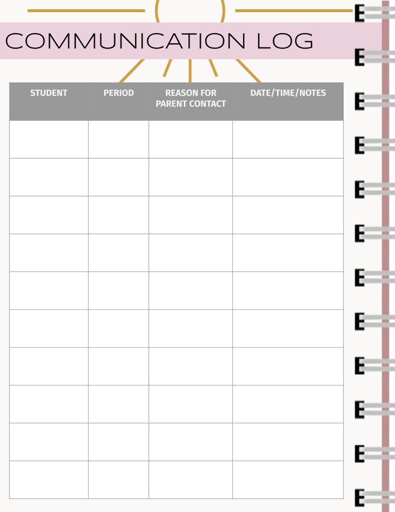 Boho-themed Teacher Planner SY 2022-2023 Digital & Completely Editable ...