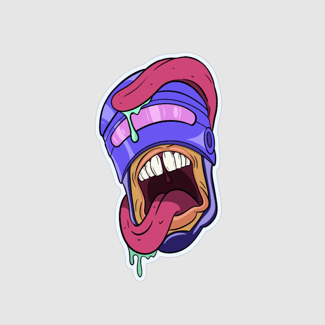 Robo-slop Vinyl Sticker - Etsy