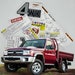 Toyota Land Cruiser 4X4 VDJ79 LC79 Restoration Warning Caution ...