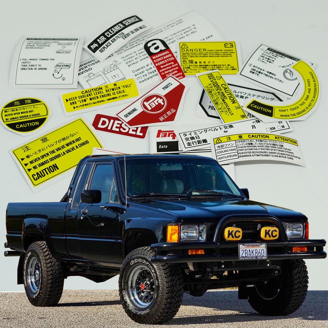 Toyota Hilux LN65 1983-1987 Truck 4x4 Restoration Underbonnet - Etsy