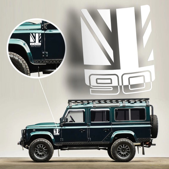 Land Rover Defender Fender Sticker Decal Label Emblem 90 110 - Etsy