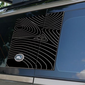 Land Rover New Defender 110 Side Panel Sticker Vinyl Matte Black - Etsy