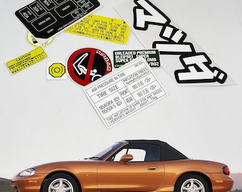 Mazda MX5 Miata NA/NB/ND Tail Light Star Decals - Etsy