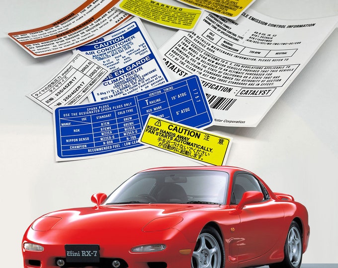 Rotary Wankel Engine Vinyl Decal for JDM Car Mazda RX7 RX8 Fans - Etsy ...