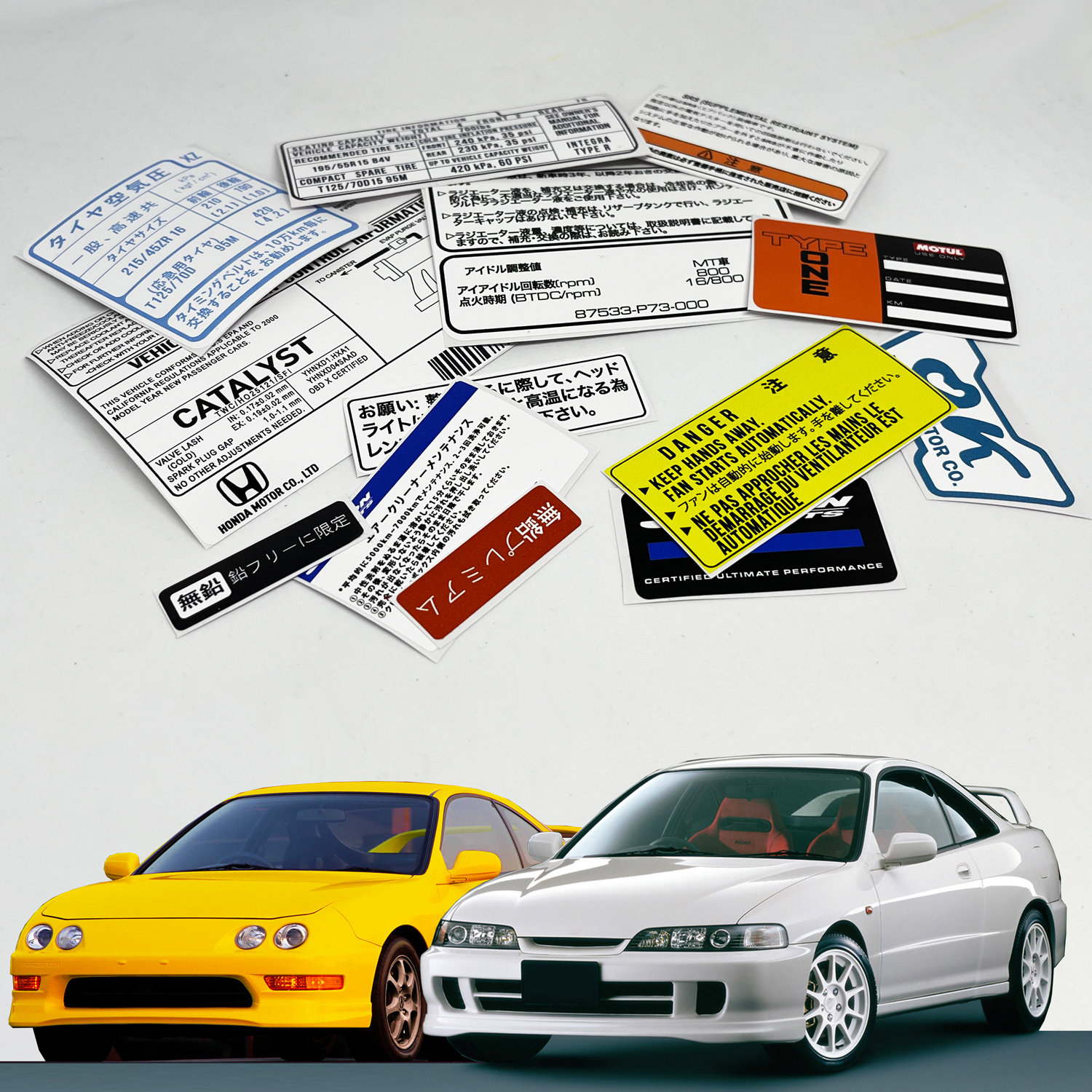 Honda Acura DC2 Integra Type R Underbonnet Car Restoration - Etsy