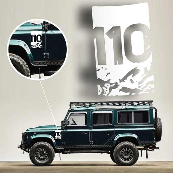 Land Rover Defender Fender Sticker Decal Label Emblem 90 110 - Etsy