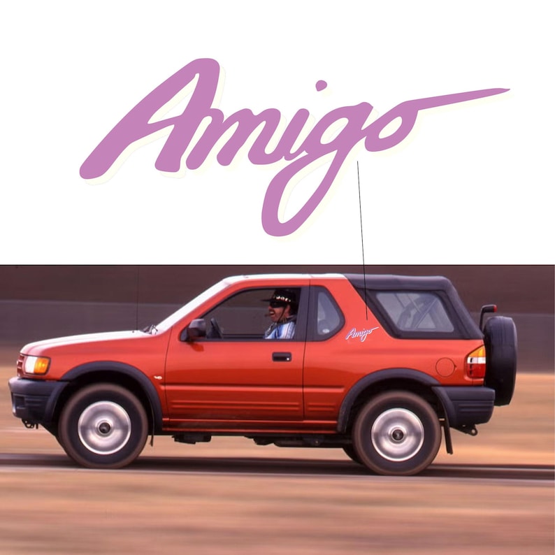 Isuzu Amigo Side Sticker & Emblem Label - Durable Vinyl Decal - Etsy