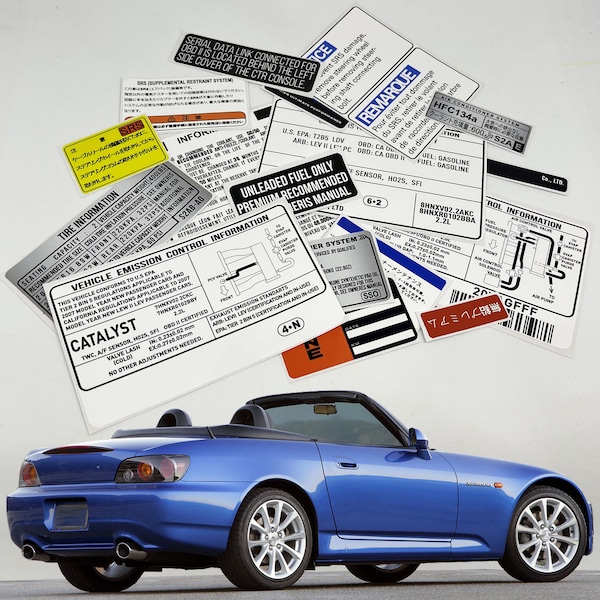 Honda S2000 Stickers - Etsy