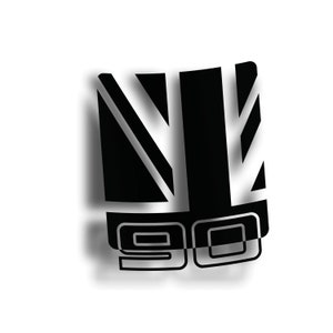 Land Rover Defender Fender Sticker Decal Label Emblem 90 110 X2 Set ...