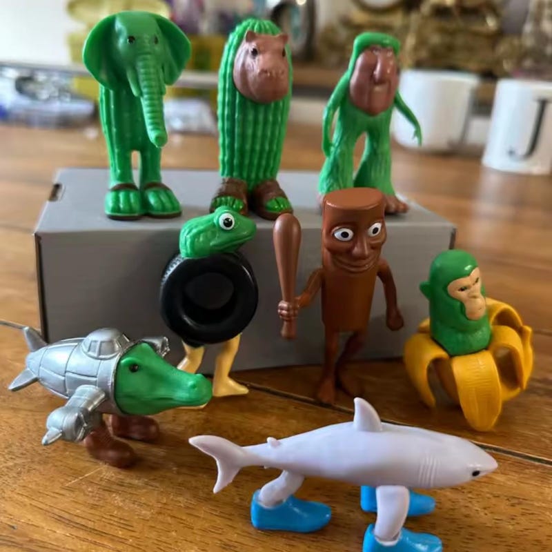 Italian Brainrot Salt and Pepper - Etsy Canada