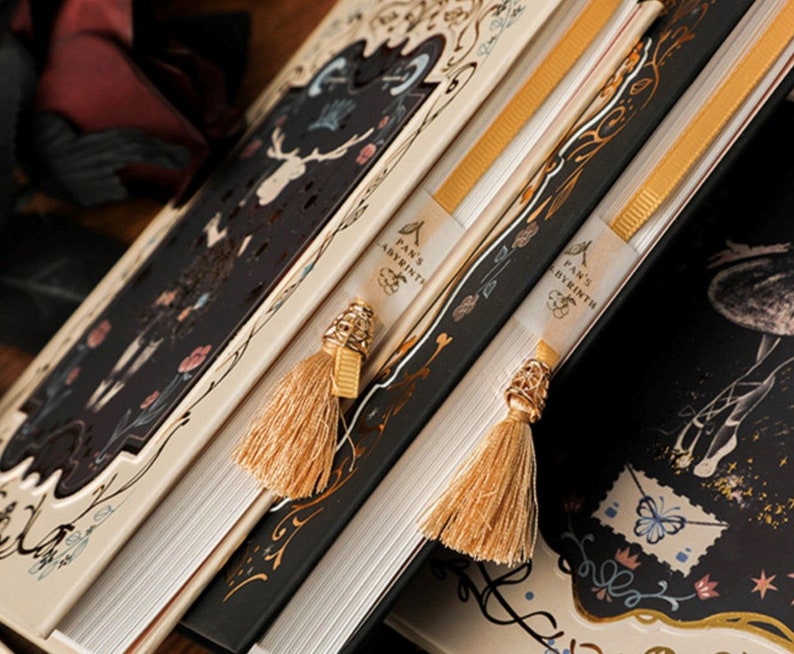 Bluerain: Vintage Gothic Bronzing Cover Personalized Notebook - Etsy ...