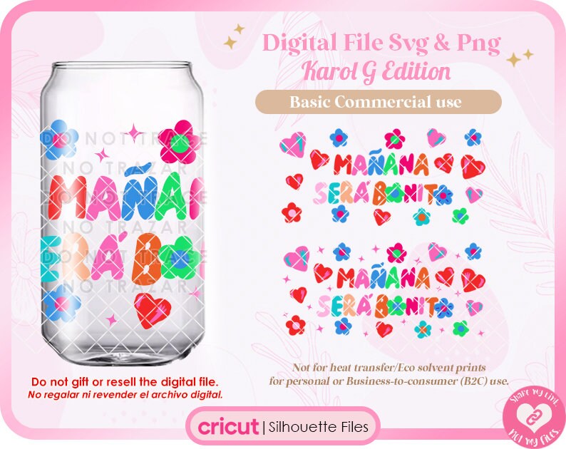 Karol g wrap png Karol mañana será bonito png Karol g mañana - Etsy México