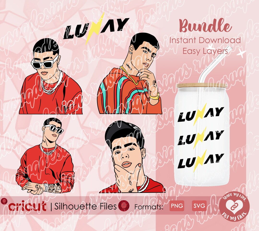Lunay Bundle Svg Digital Download File Lunay Png - Etsy