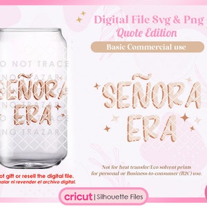 Señora Vibes SVG PNG, Latina Motivational Svg, Sublimation Design ...