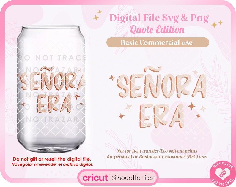 Señora Vibes SVG PNG Latina Motivational Svg Sublimation - Etsy