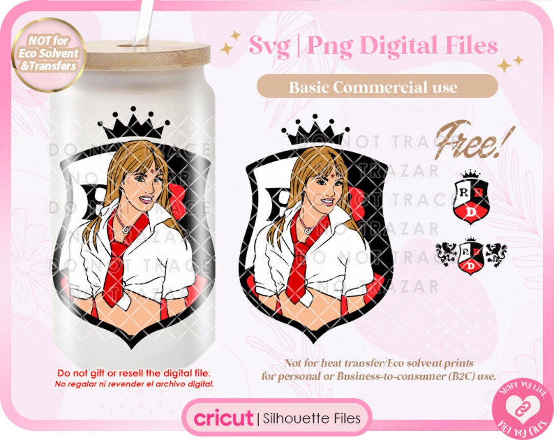 Anahi SVG RBD Digital File Rebelde Sublimation Anahi - Etsy