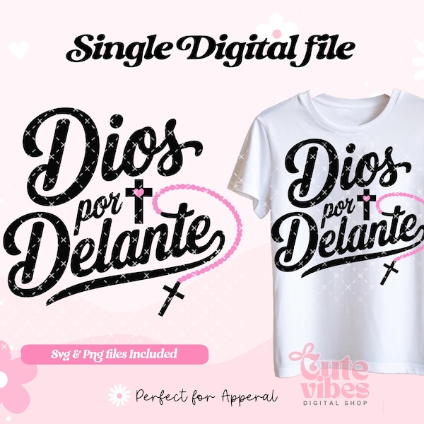 Dios for Delante Svg - Etsy