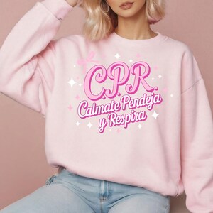 CPR Calmate Pendeja Y Respiratory PNG, SVG T-shirt Design, Popular ...
